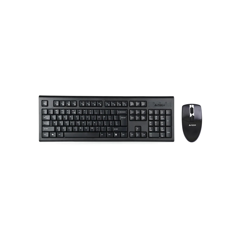 A4Tech 3100NS Wireless Keyboard Mouse set – IDEAL SHOP